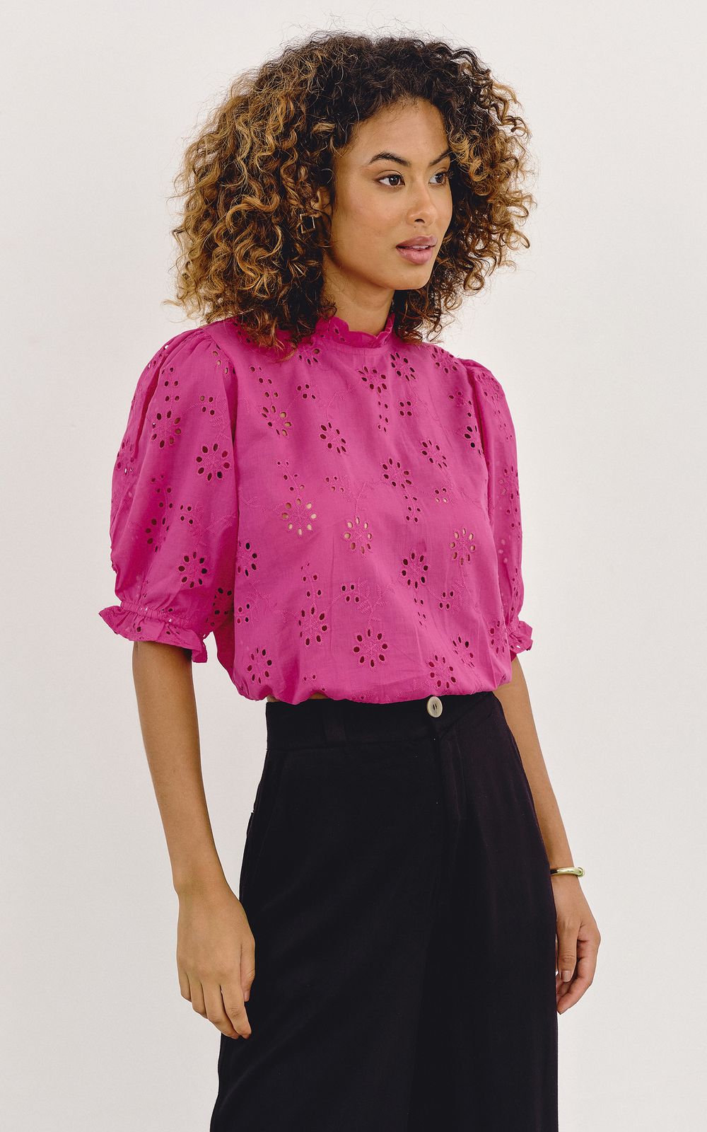 BLUSA TRICOT MANGA LONGA BASIC - lizie